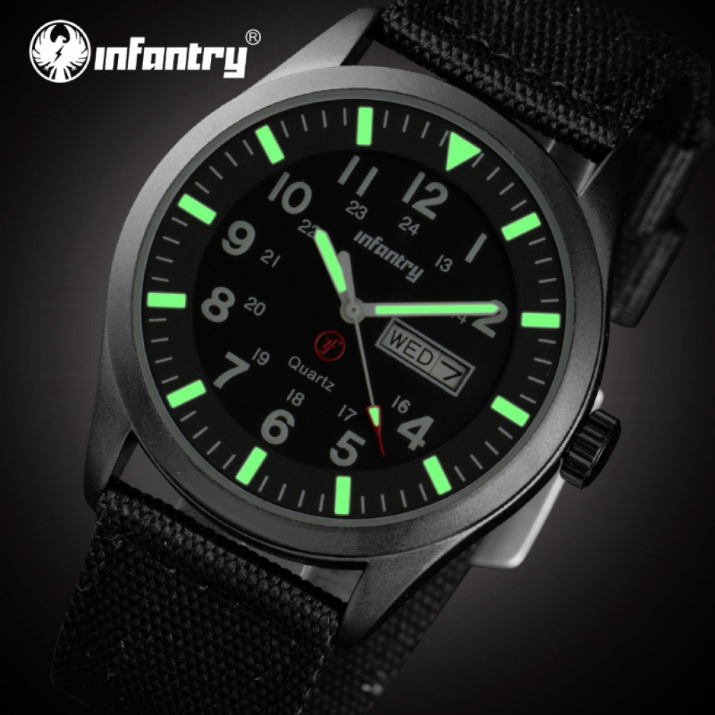 INFANTRY Mens Quartz Wrist Watch - Forces Discount Offers for December ...